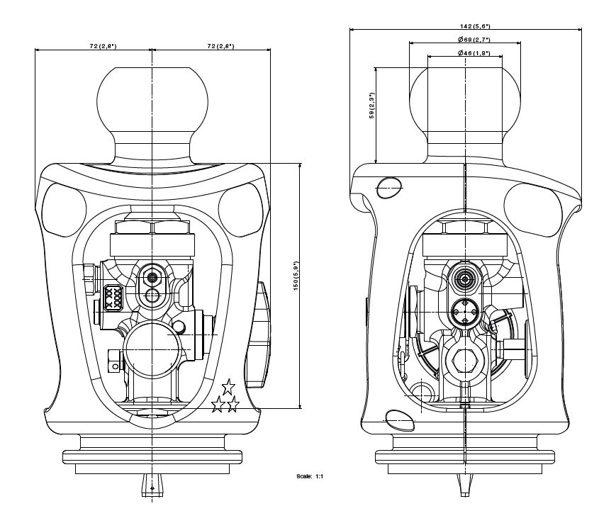 Stainless steel medical VIPR D551 | Rotarex